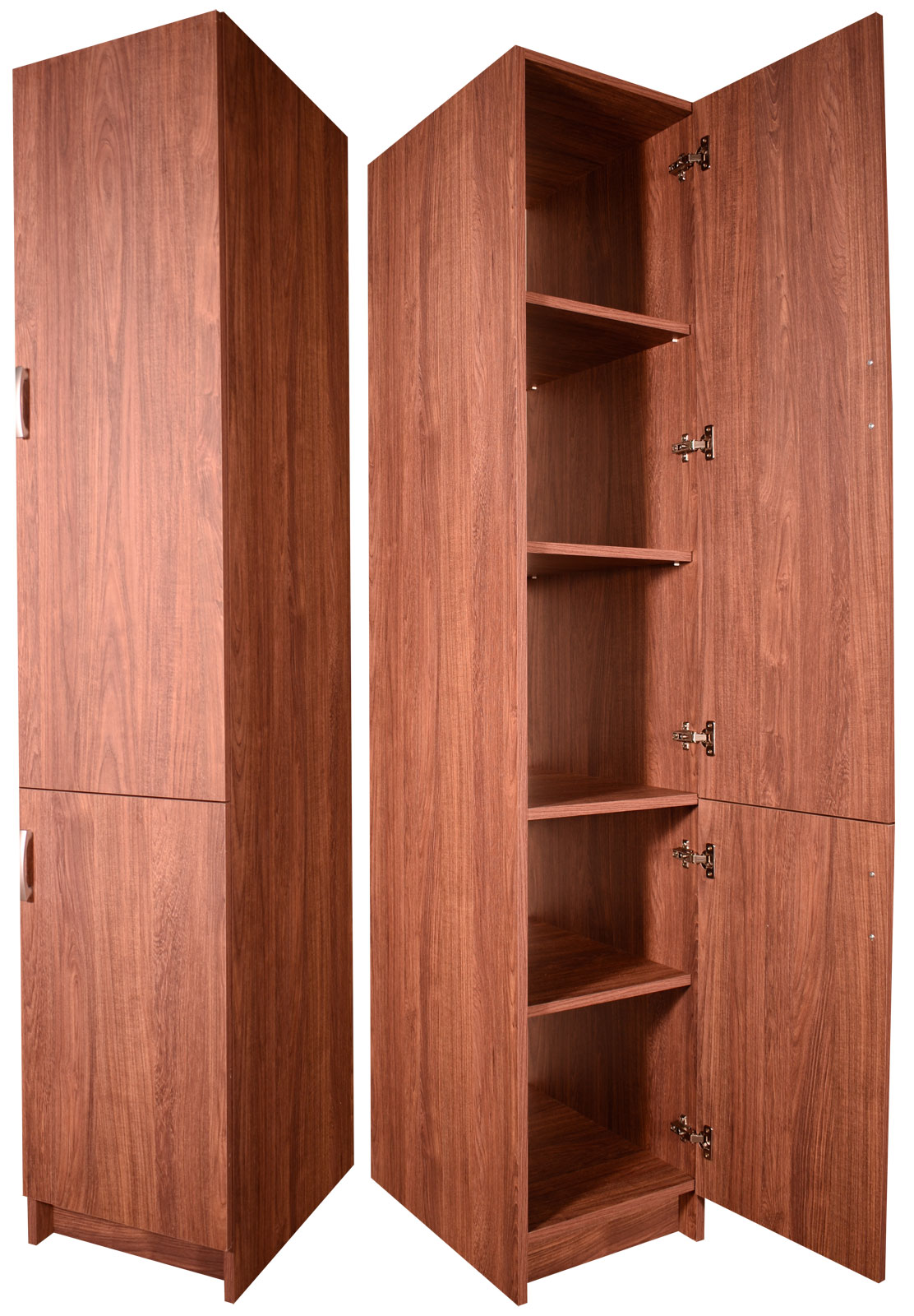 Potravinová skříň 40 cm pravá barva ořech | Bawor.cz